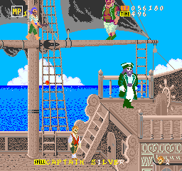 Captain Silver — jeu vidéo Arcade • Emu Nova
