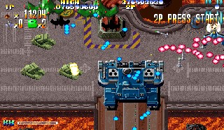 Gigawing — jeu vidéo CPS-2 • Emu Nova