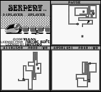 Serpent — jeu vidéo Game Boy • Emu Nova
