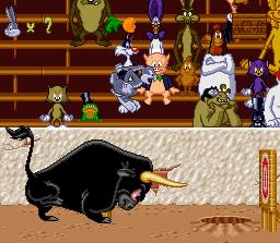 Bugs Bunny in Rabbit Rampage — jeu vidéo Super NES • Emu Nova